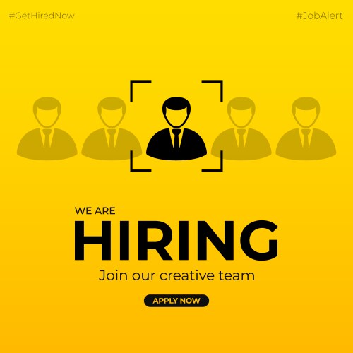 Job Hiring Post Vector Images (over 2,000)