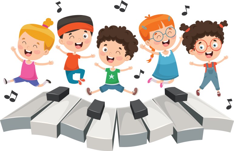 Children music Royalty Free Vector Image - VectorStock