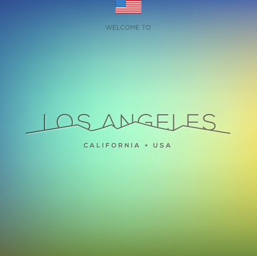 Los Angeles Vector Images (over 4,100)