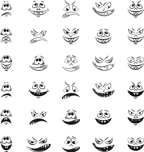 Smiley Face Outline Vector Images (over 5,800)