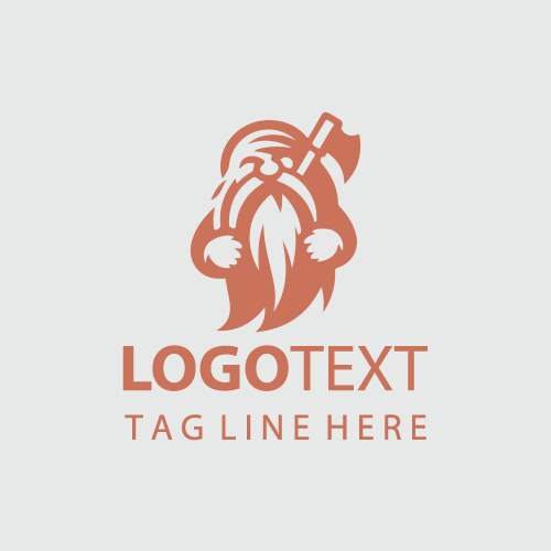 Dwarf logo Royalty Free Vector Image - VectorStock