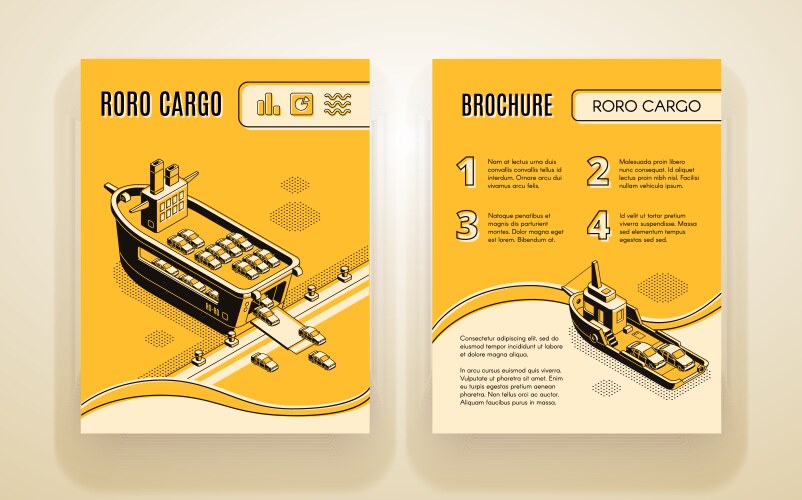 Roro Ship Vector Images (14)