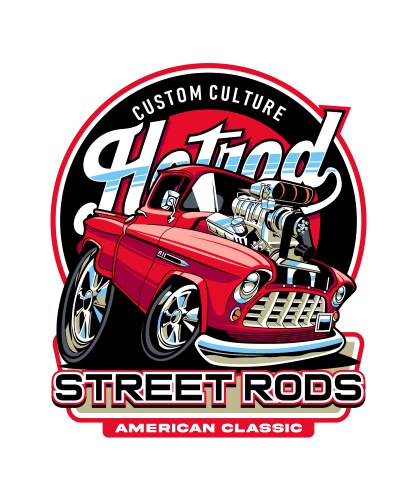 Street Rod Vector Images (over 640)