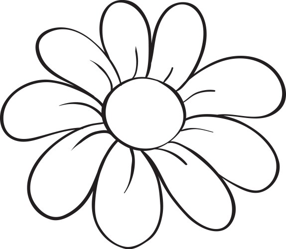Free Flower Outline Vector Images (over 3,200)