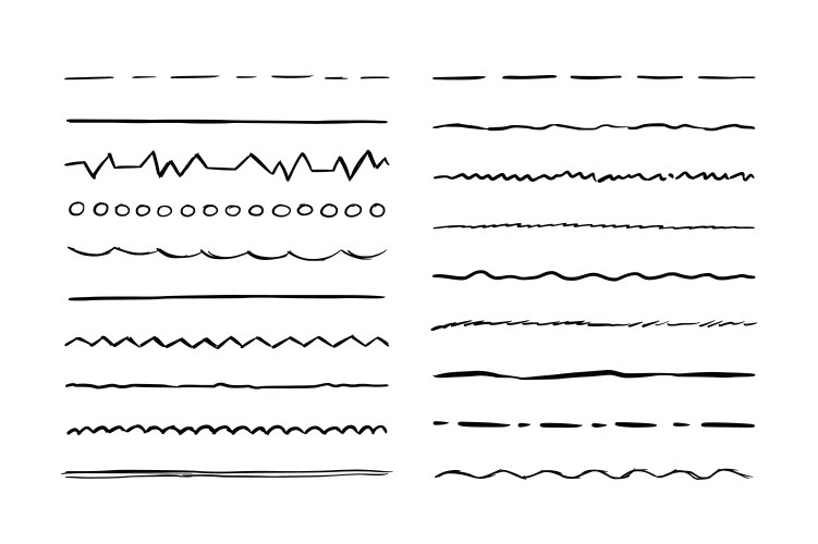 Set artist drawing art Royalty Free Vector Image