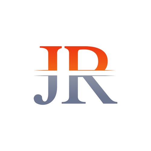 Jr logo Vector Images & Graphics for Commercial Use | VectorStock