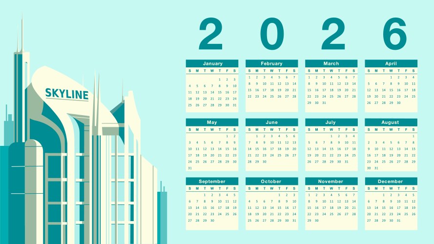 2026 Calendar Vector Images (over 5,900)