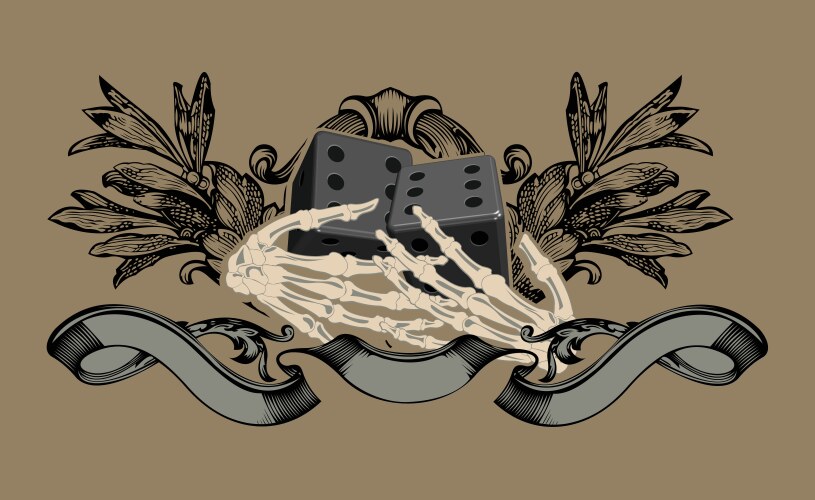 Gambler sign Royalty Free Vector Image - VectorStock