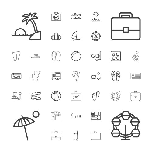 Free Vacation Vector Images (over 45,000)