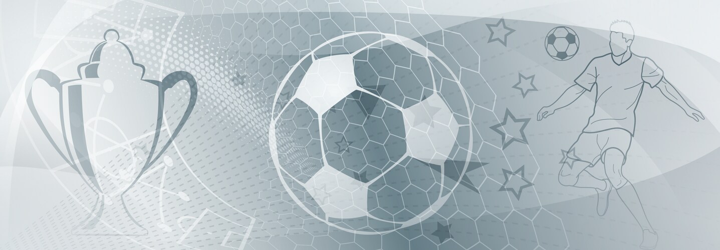 Football themed background Royalty Free Vector Image