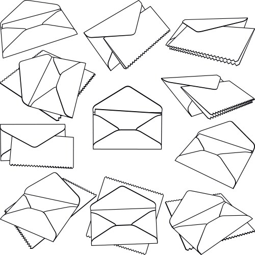 Post Letter Vector Images (over 100,000)