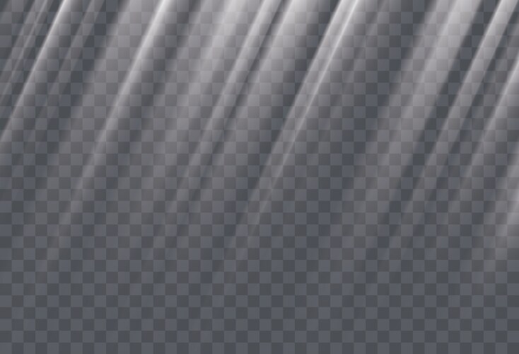 White sun rays and glow light effect Royalty Free Vector