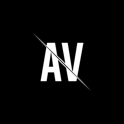 Av logo Vector Images & Graphics for Commercial Use | VectorStock
