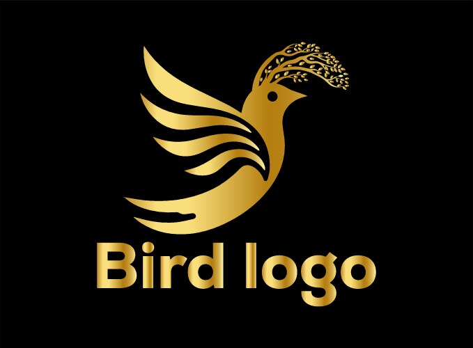 Bird logo Royalty Free Vector Image - VectorStock