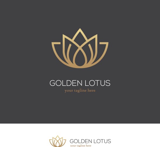 Lotus Logo Golden Vector Images (über 1,600)