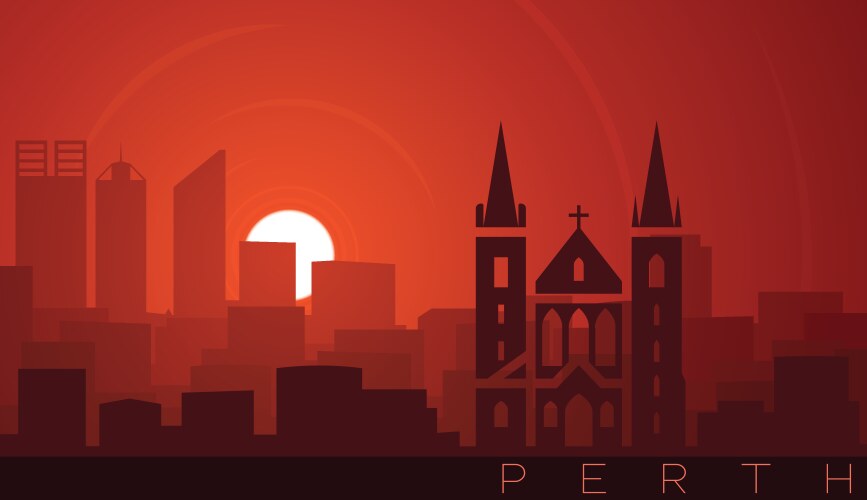 Perth Skyline Vector Images (over 140)