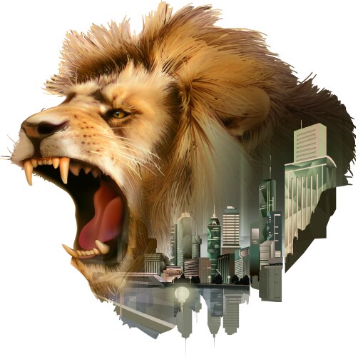 Roaring Lion Vector Images (over 11,000)