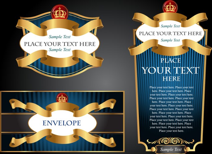 Royal blue gold background Vector Images & Graphics for Commercial Use ...