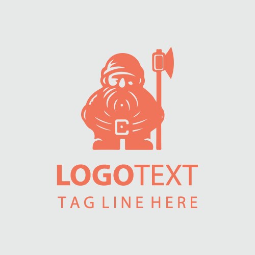 Dwarf logo Royalty Free Vector Image - VectorStock