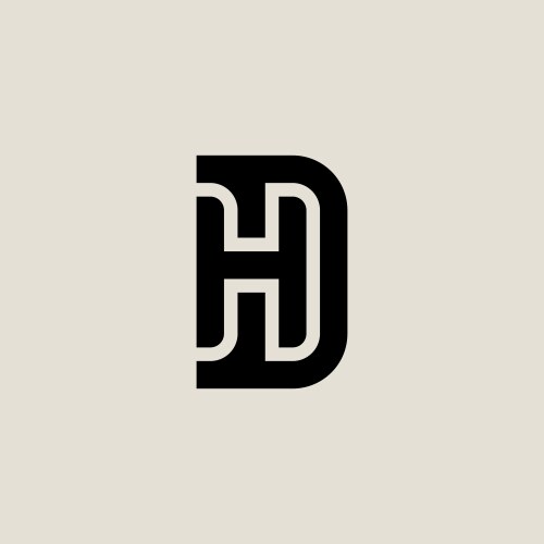Dh logo Vector Images & Graphics for Commercial Use | VectorStock