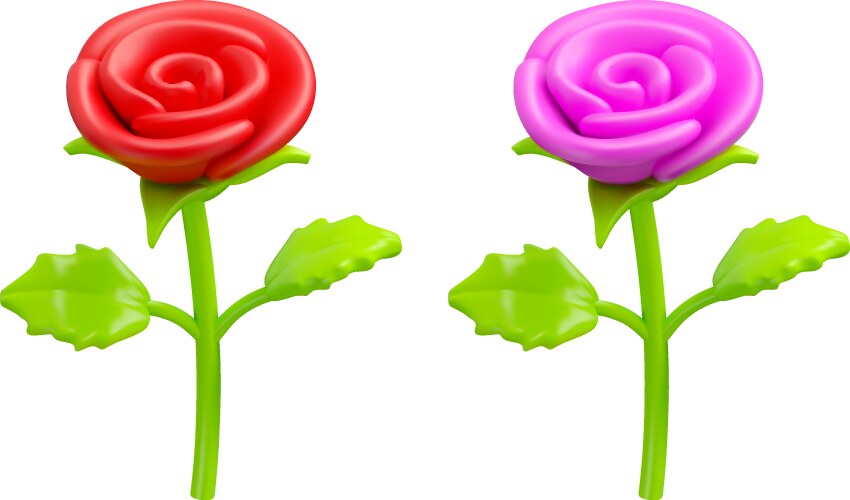 3d Rose Vector Images (over 13,000)