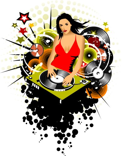 Dj Royalty Free Vector Image - VectorStock