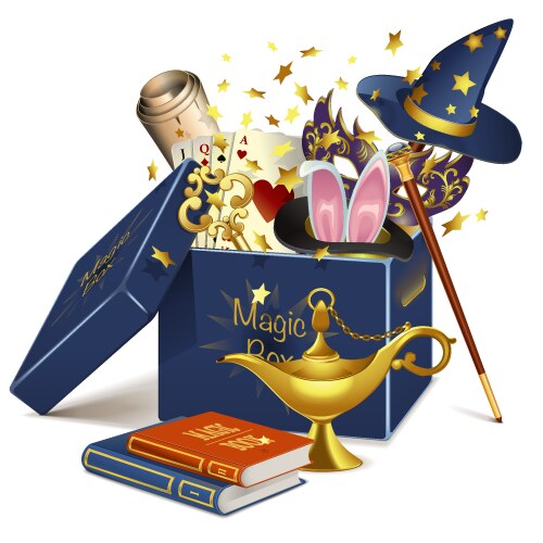 Magic frame Royalty Free Vector Image - VectorStock