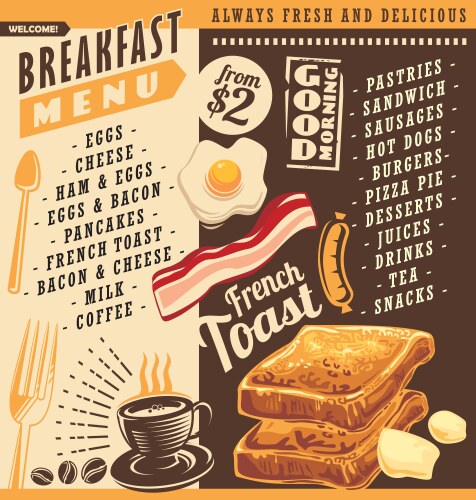 Menu Vector Images (over 810,000)