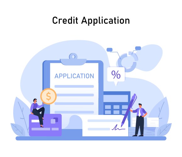 A step-by-step visual guide to applying for credit