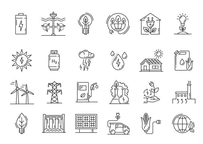 Renewable Energy Vector Images (over 100,000)