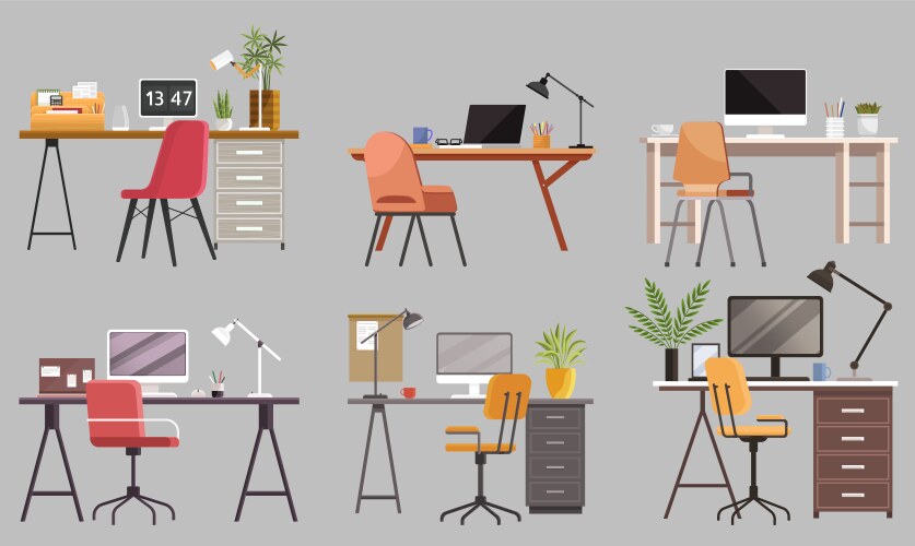 Tidy Desk Vector Images (over 380)