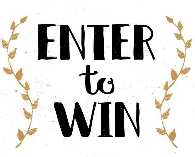 Enter To Win Sign Template Enter Win Prizes Neon Vector & Photo (Free