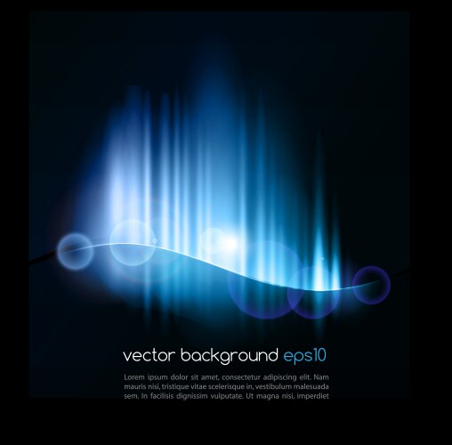 Abstract magic light background Royalty Free Vector Image