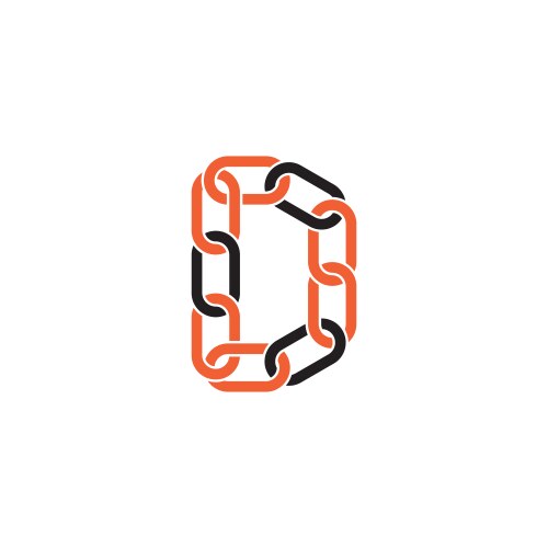 Chain link font Vector Images & Graphics for Commercial Use | VectorStock