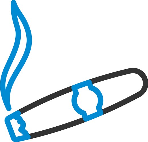 Cigar icon Royalty Free Vector Image - VectorStock