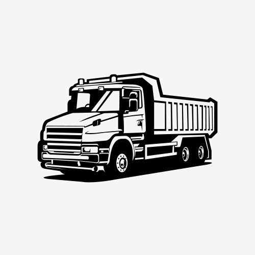 Dump Trailer Vector Images (over 1,700)