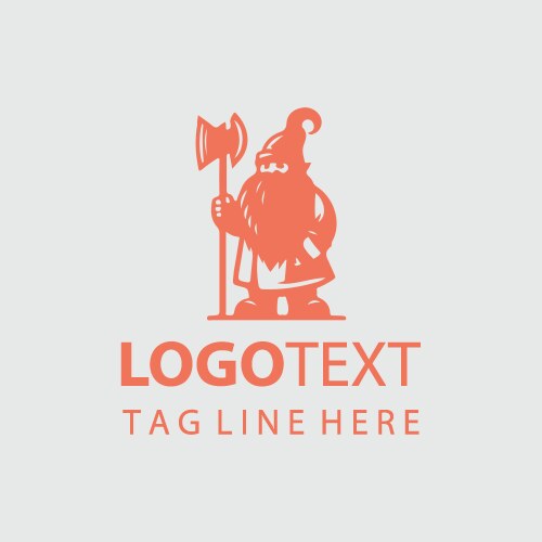 Dwarf logo Royalty Free Vector Image - VectorStock