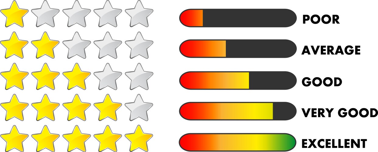4 Star Rating Vector Images (over 940)