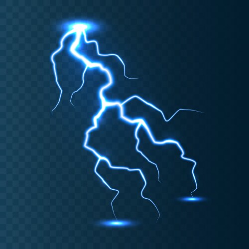 Lightning background Royalty Free Vector Image