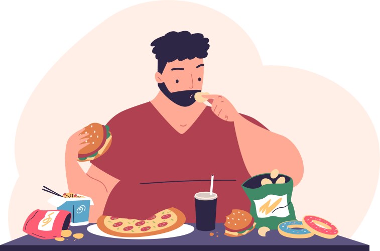 Man Eating Cartoon Vector Images (over 15,000)