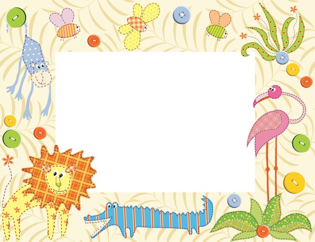 Animals Borders and Frames Vector Images (over 20,000)
