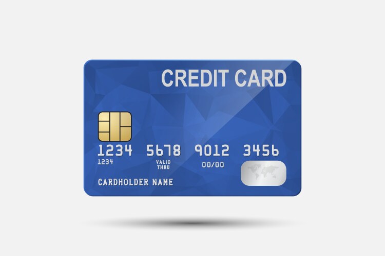 Credit card Royalty Free Vector Image - VectorStock