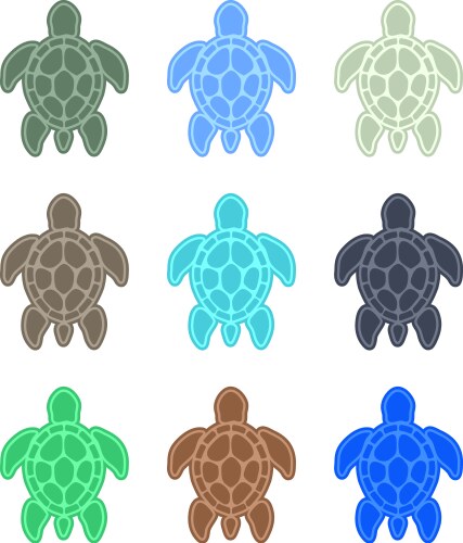 Sea Turtles Vector Images (over 18,000)