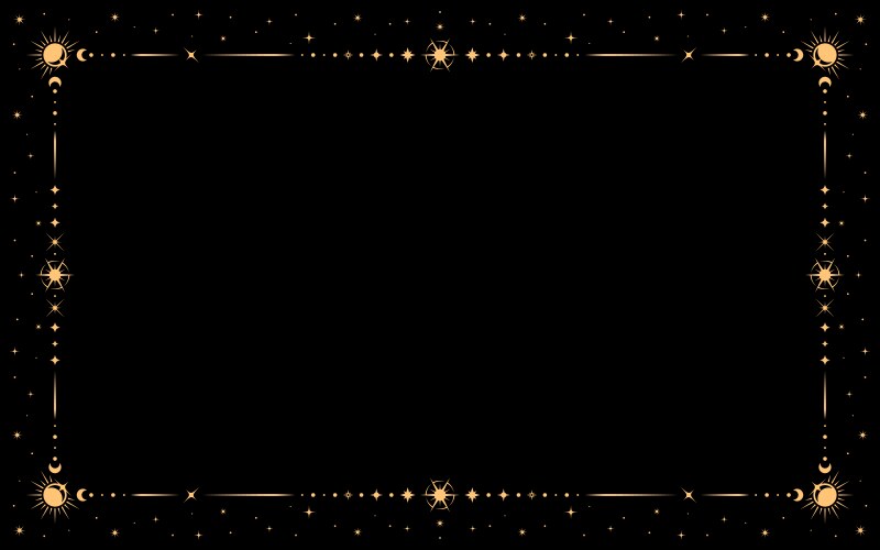 Tarot Border Vector Images (over 700)