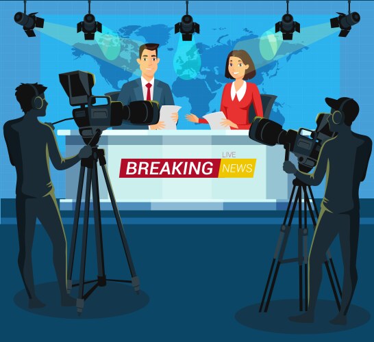 News Channel Poster Vector Images (over 690)