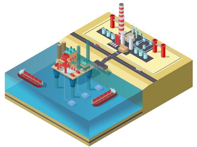 Oil Terminal Vector Images (over 920)