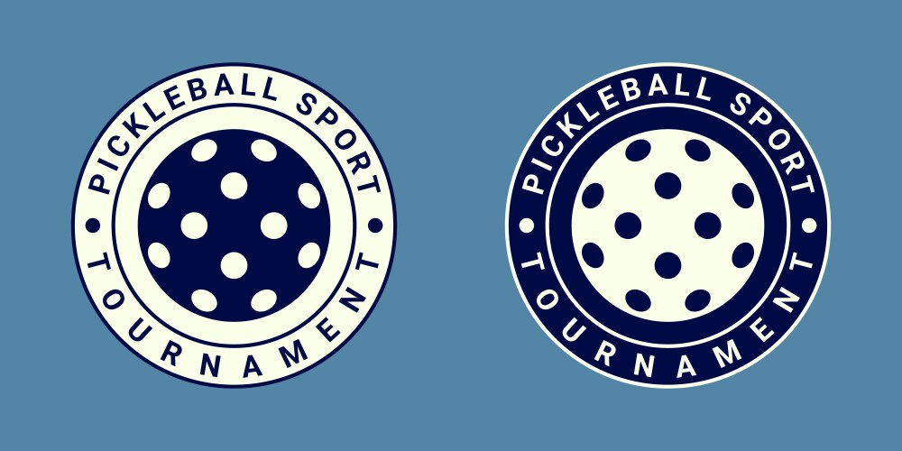 Pickleball Logo Vector Images (over 750)