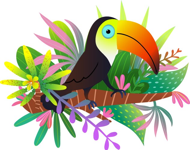 Tropical Bird Clipart