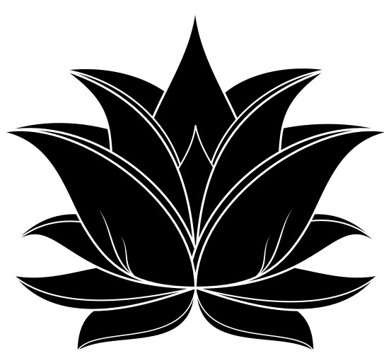 Lotus flower Royalty Free Vector Image - VectorStock