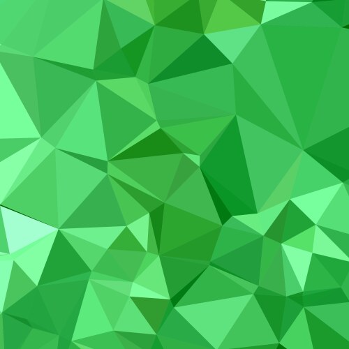Abstract green triangle background Royalty Free Vector Image